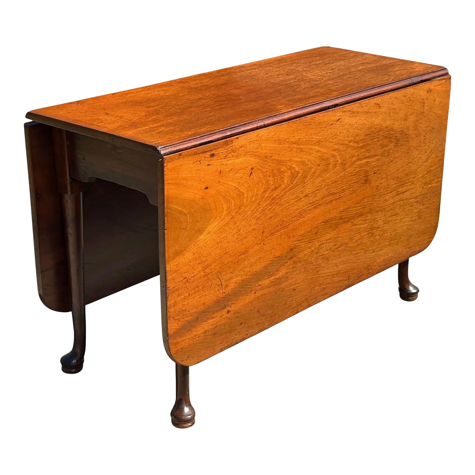 Queen Anne Boston Mahogany Dropleaf Dining Table Circa 1760 - 1780 ...