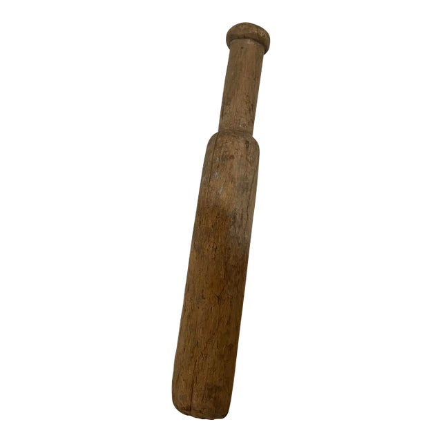 Antique Chinese Bangchuping Grain Mallet | Chairish