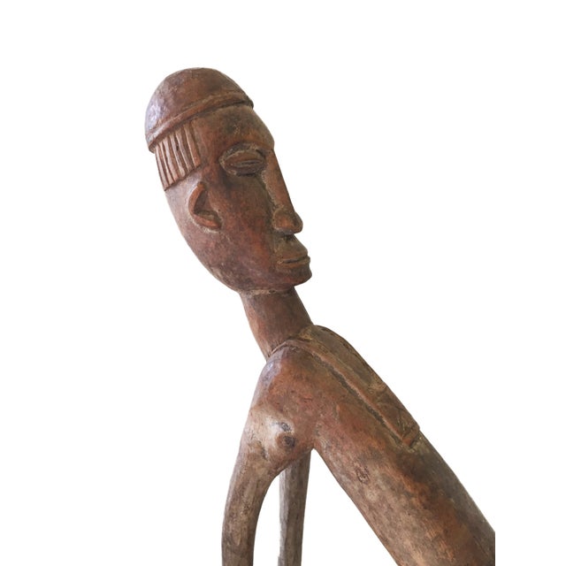 Lobi Bateba (Thil) Shrine Figure Custom Base Miniature Africa | Chairish