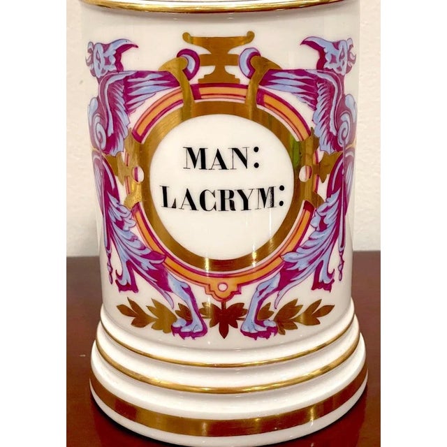 19th Century Neoclassical Apothecary Jars by Maison a Collin ...