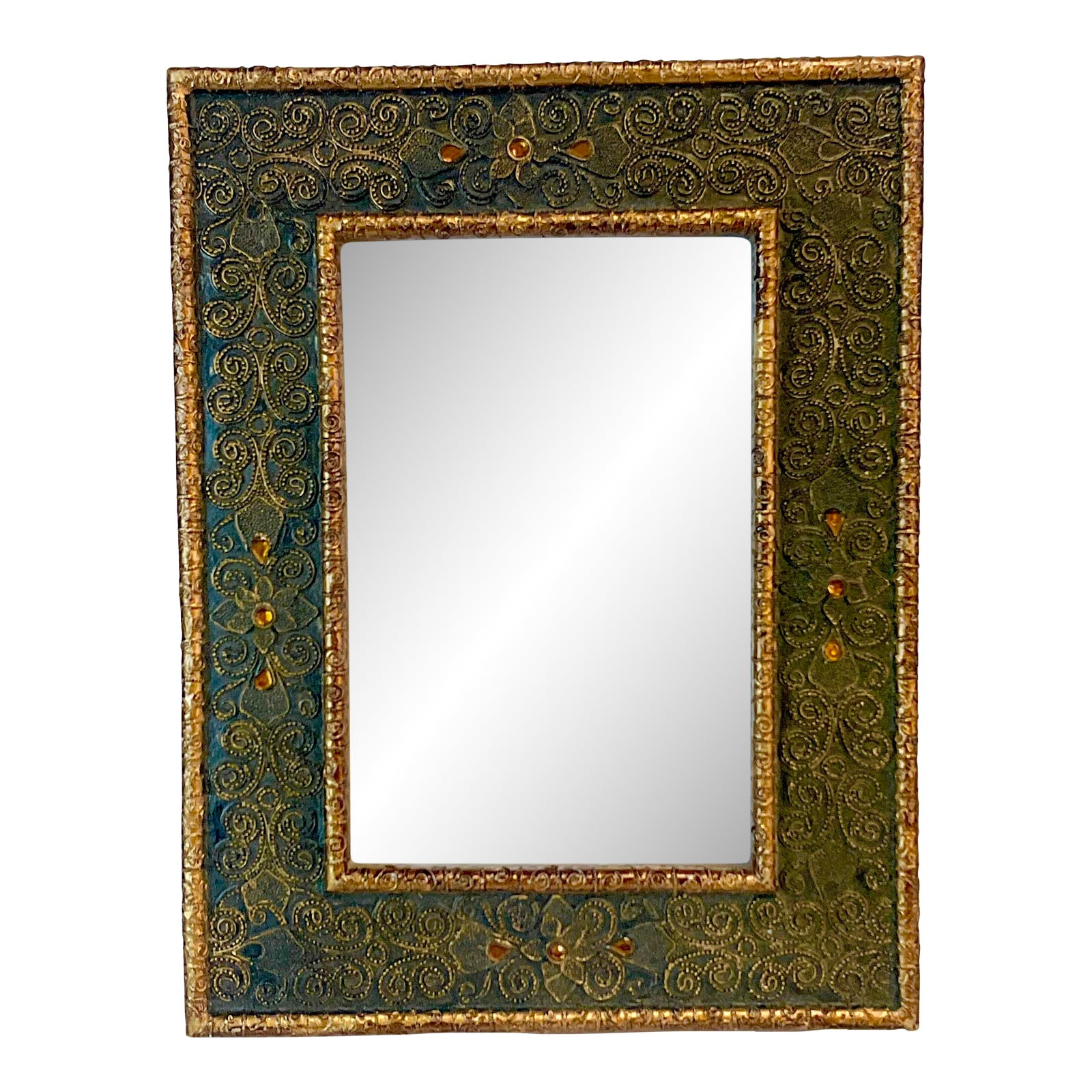 Vintage Moorish Boho Chic Picture Frame - 4”x 6” Image Size | Chairish