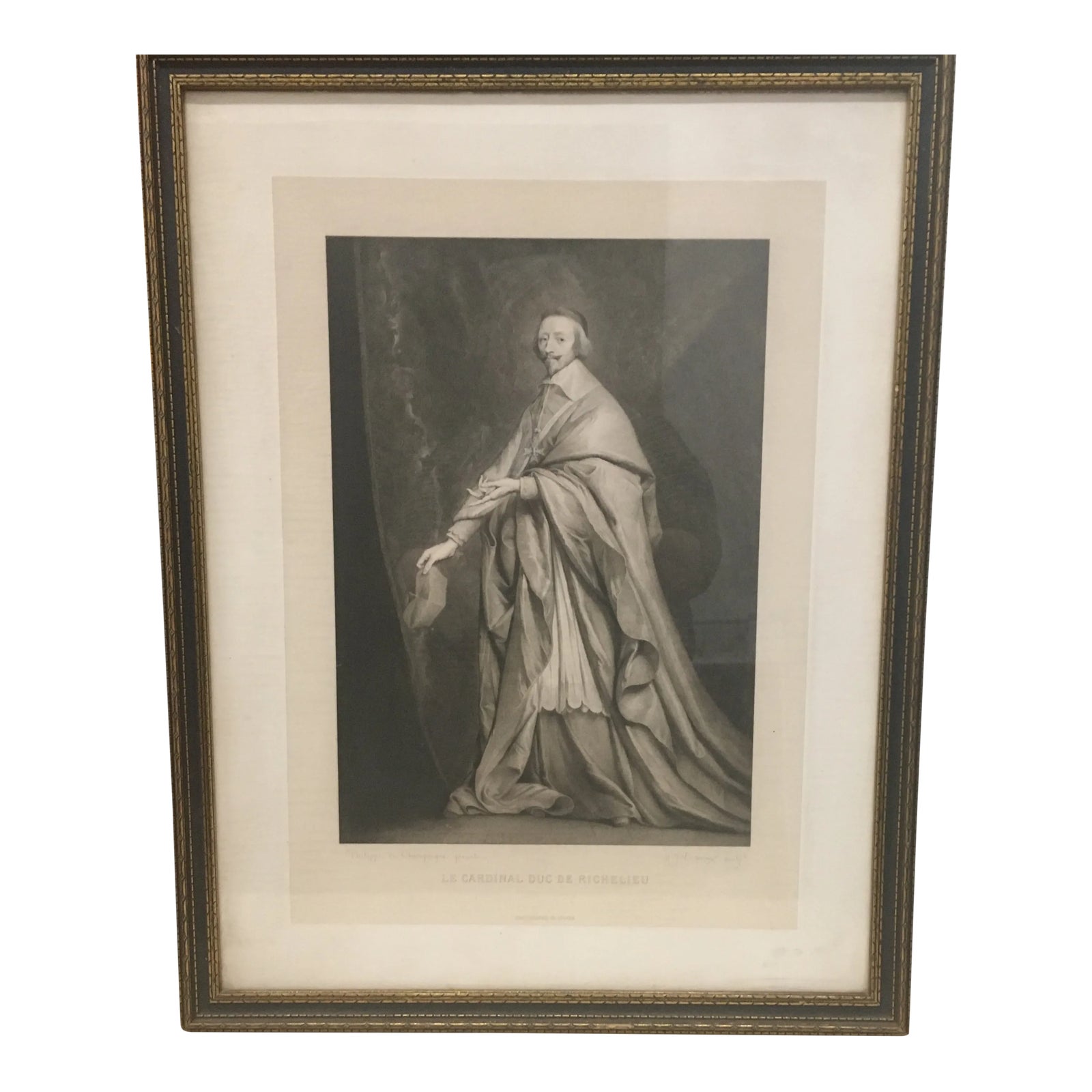Early 20th Century European Black and White Framed Etching | Chairish
