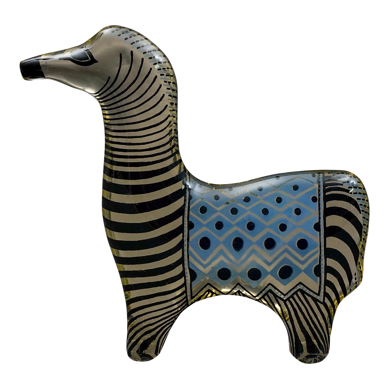 Mid 20th Century Abraham Palatnik Brazil Lucite Acrylic Op Art Alpaca ...