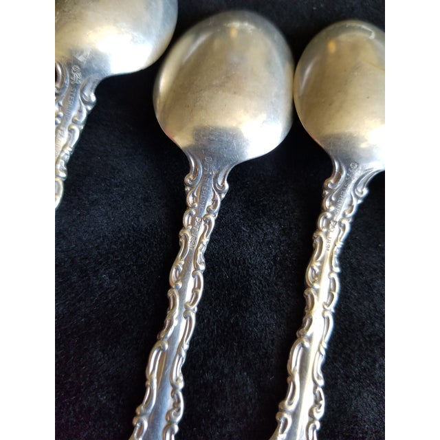 Sterling Silver Spoons Louis XV Pattern by Whiting | Chairish