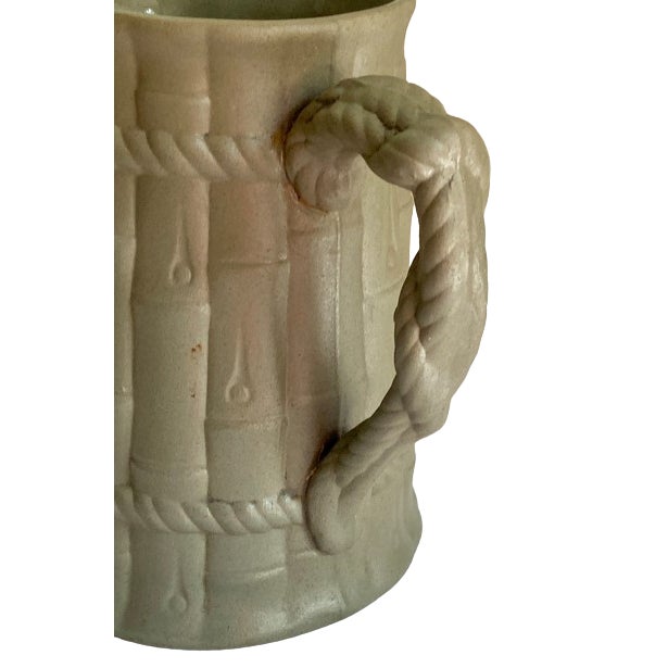 Mid 18th Century Ridgway Pottery Staffordshire Drabware Bamboo & Rope ...