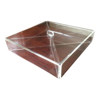 Vintage & Used Lucite Boxes | Chairish