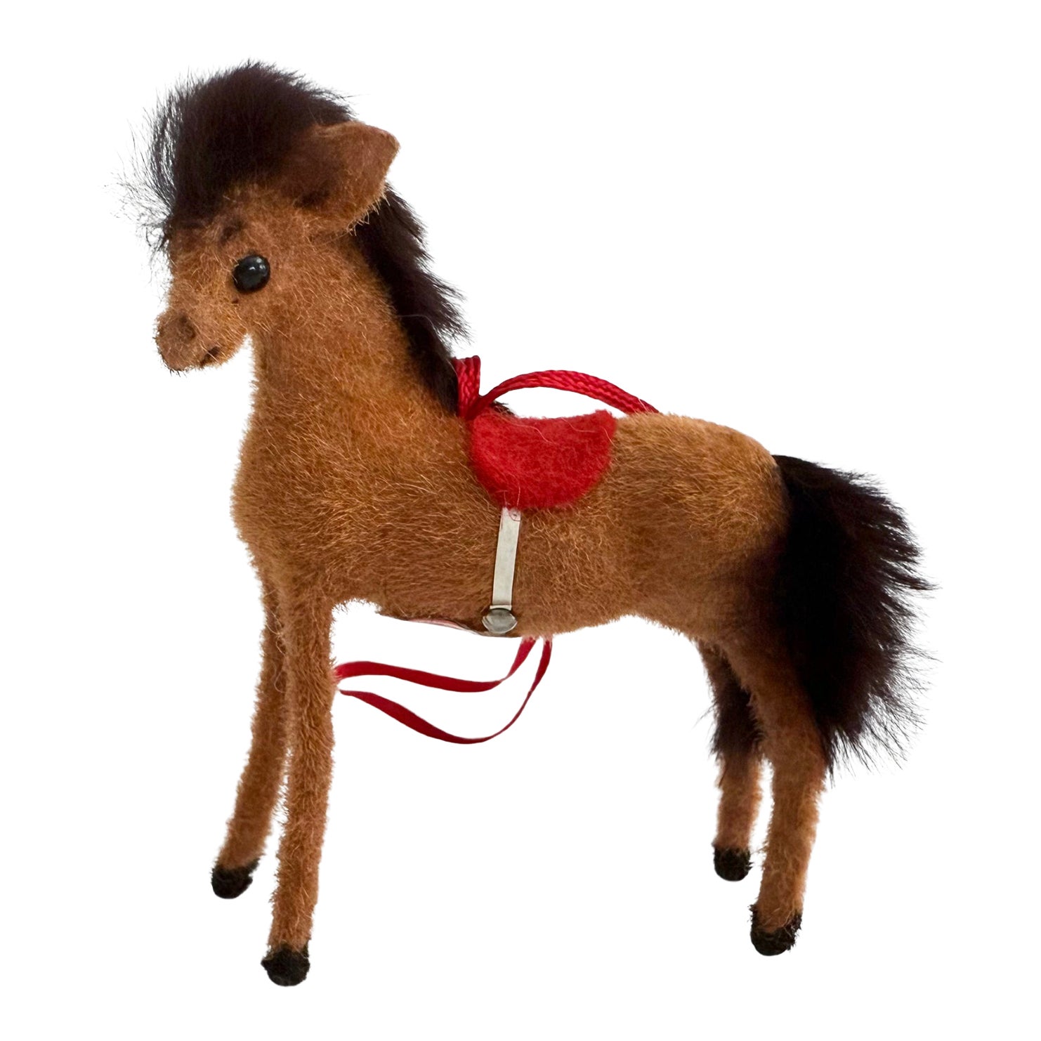 Vintage West German Wagner Kunstlerschutz Horse Ornament | Chairish