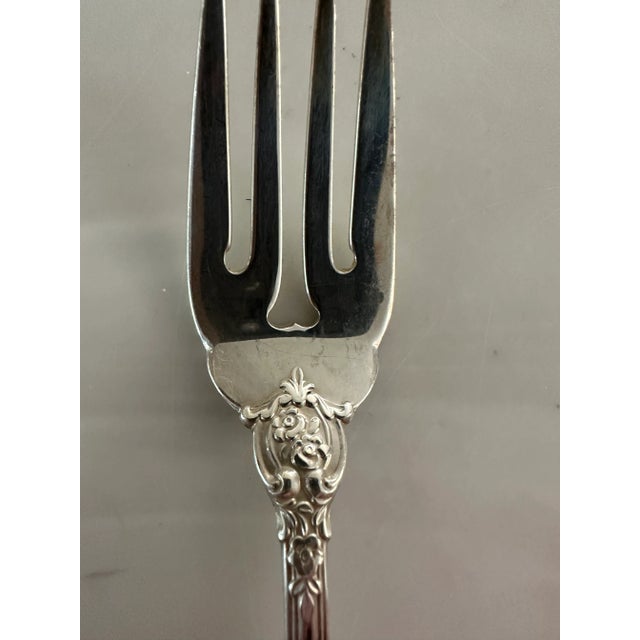 1950s Lunt Sterling Silver Eloquence 4 Piece Place Setting | Chairish