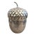1970s Modernist Silver Plated Acorn Shaped Ice Bucket by Teghini ...