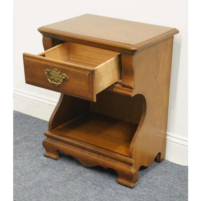 Salem Square Solid Hard Rock Maple Colonial Early American 20" Open ...