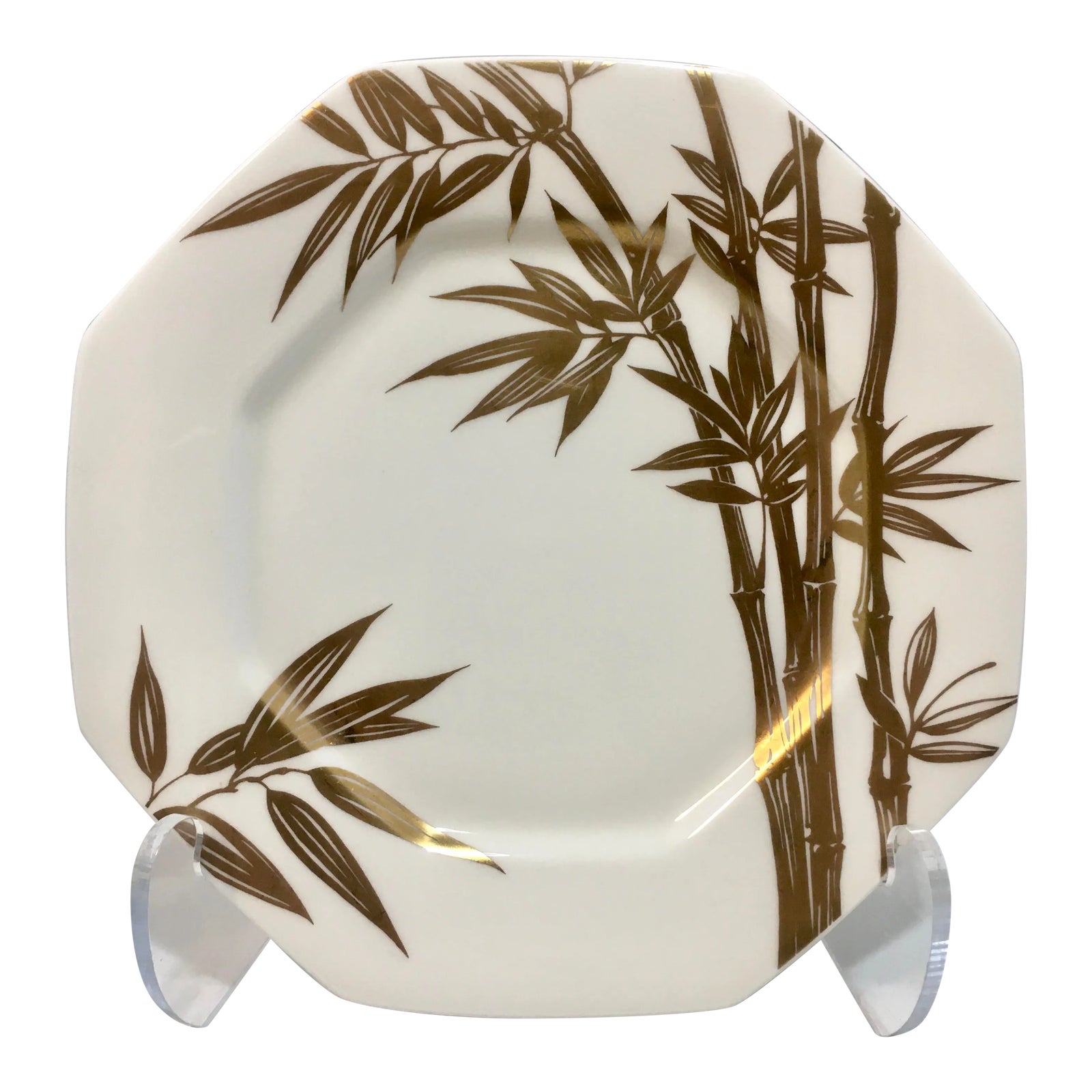 1970s Katsura Bamboo Plate | Chairish