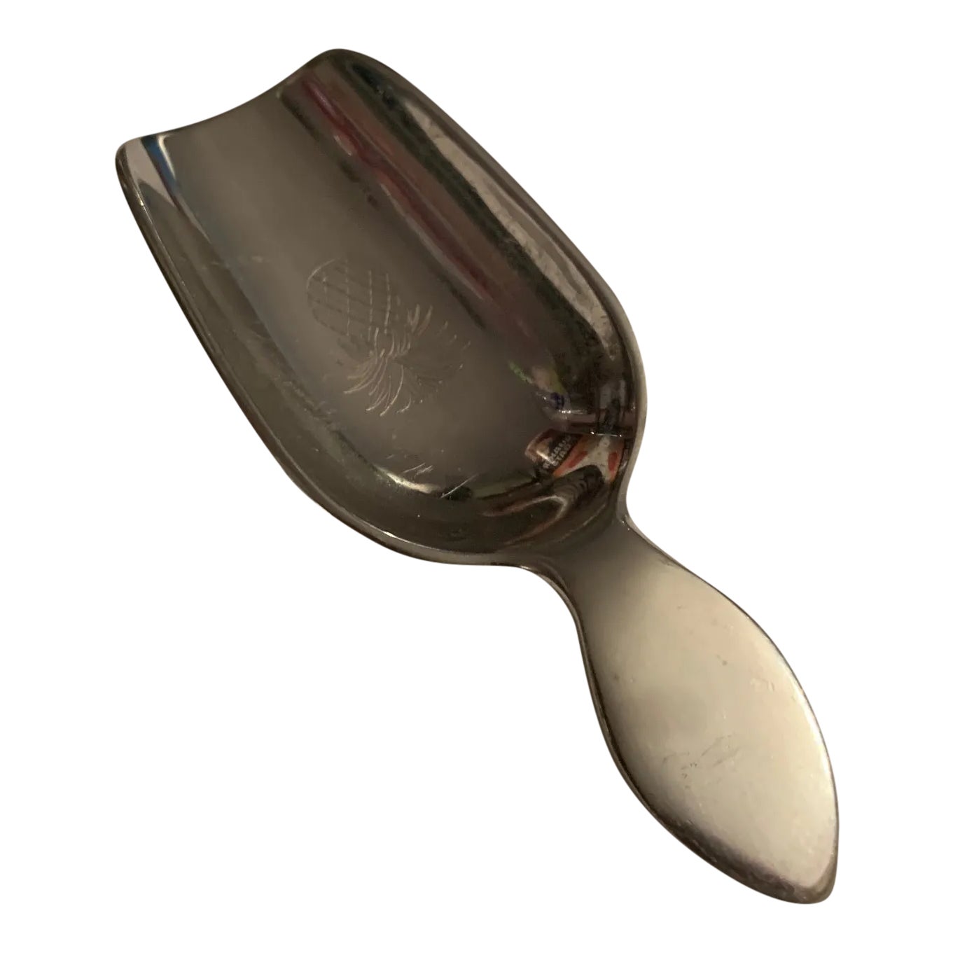 Vintage Lenox Kirk Stieff Pewter Pineapple CW85 Scope Spoon | Chairish