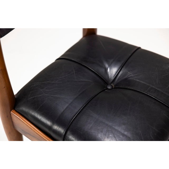 Chairs Model 620 in Walnut by Silvio Coppola for Bernini, Italy, 1964 ...