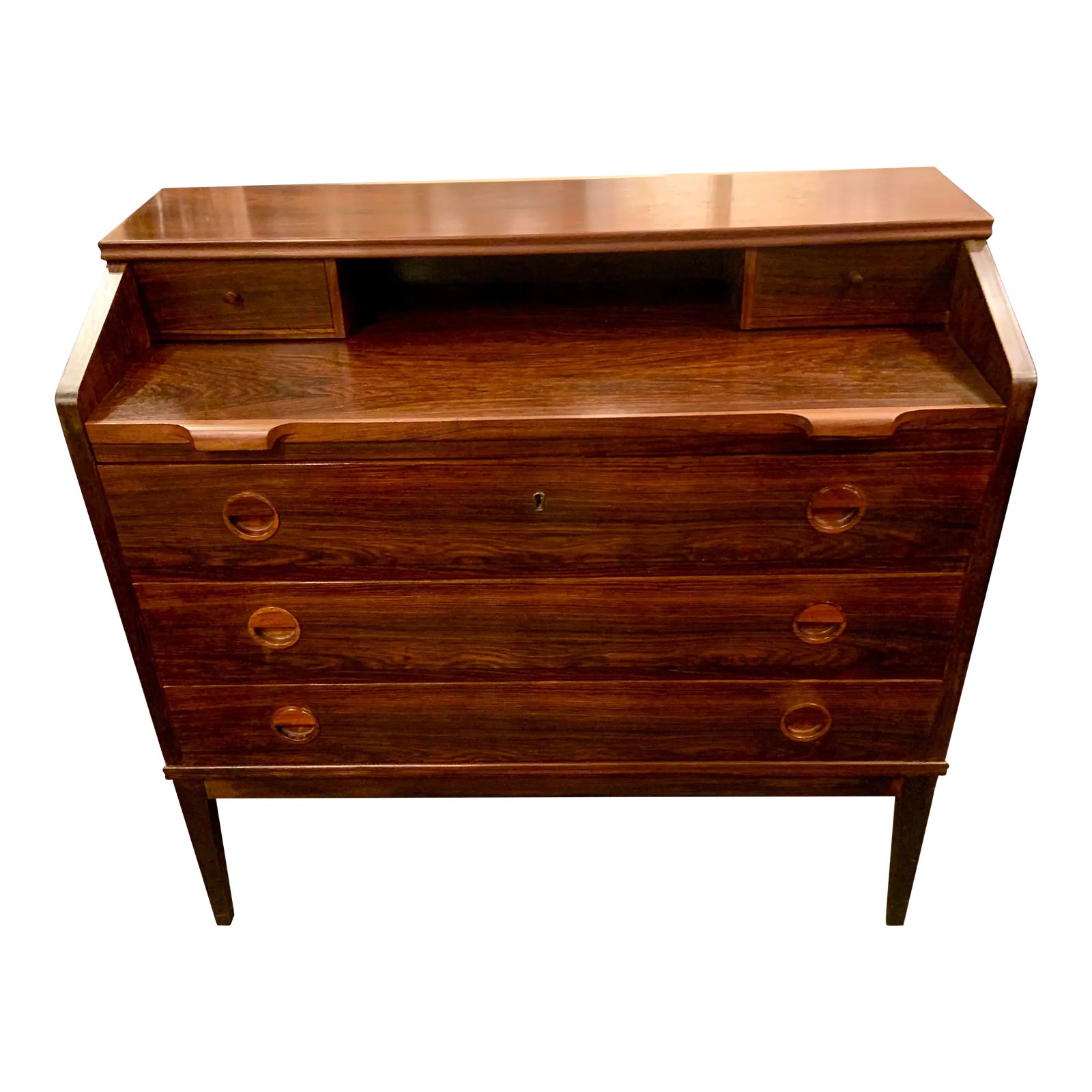 1960s Brazilan Rosewood Secretary by Riis Antonsen for Borge Hansen ...
