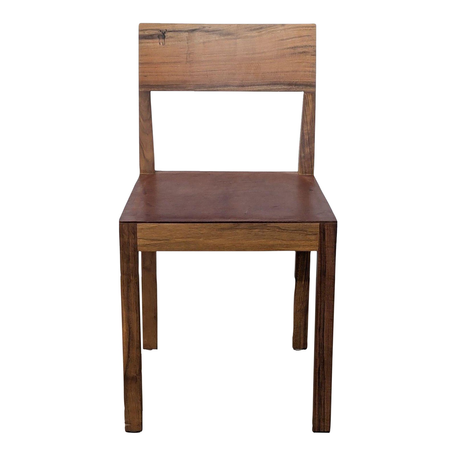h.d. Buttercup All Wood Dining Chair | Chairish