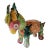 20th C Italian Majolica Vegetable Cabbage Donkey Burro Statue | Chairish
