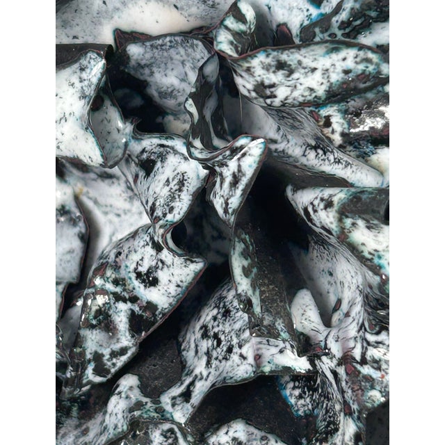 "Inquisitive Heart" Abstract Wall Art Sculpture, 2024 | Chairish