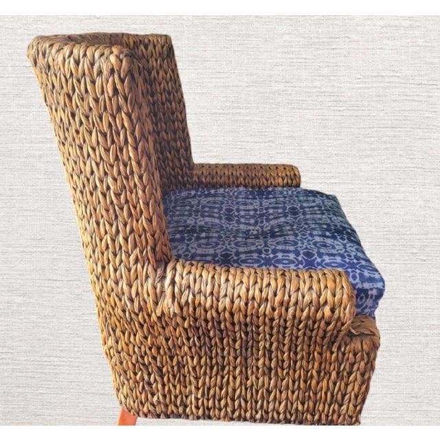 Seagrass barrel chair store