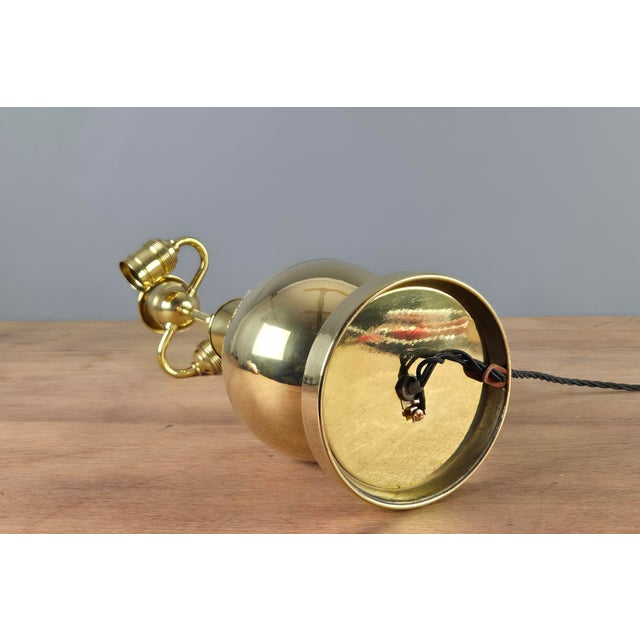 Art Deco Brass Table Lamp by Carl Drösler for Fuhrmann & Drösler ...
