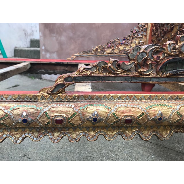 Antique Royal Thai Daybed | Chairish