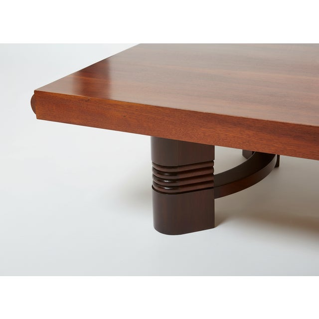 Art Deco Coffee Table by Charles Dudouyt, 1940 | Chairish