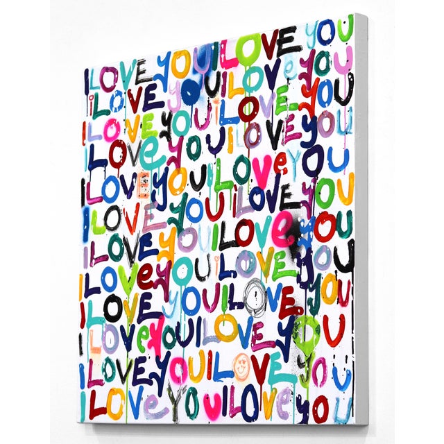 Graffiti Painting Urban Playful Street Art Colorful "Write in a ...