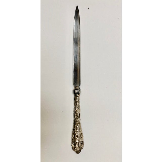Vintage Sterling Silver Letter Opener | Chairish