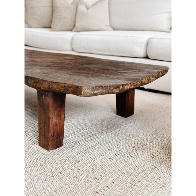 19th Century Huge Antique Naga nagaland Tribe Table | Chairish