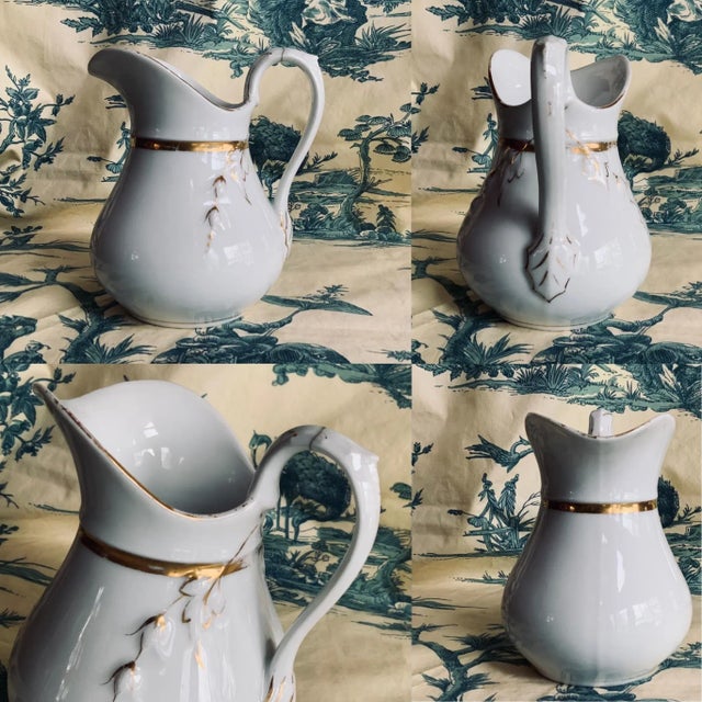 Trio of Antique “Old Paris” French Porcelain | Chairish