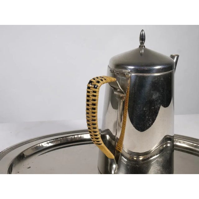 Bauhaus Coffee Tea Service in Metal, 1920s, Set of 4 | Chairish