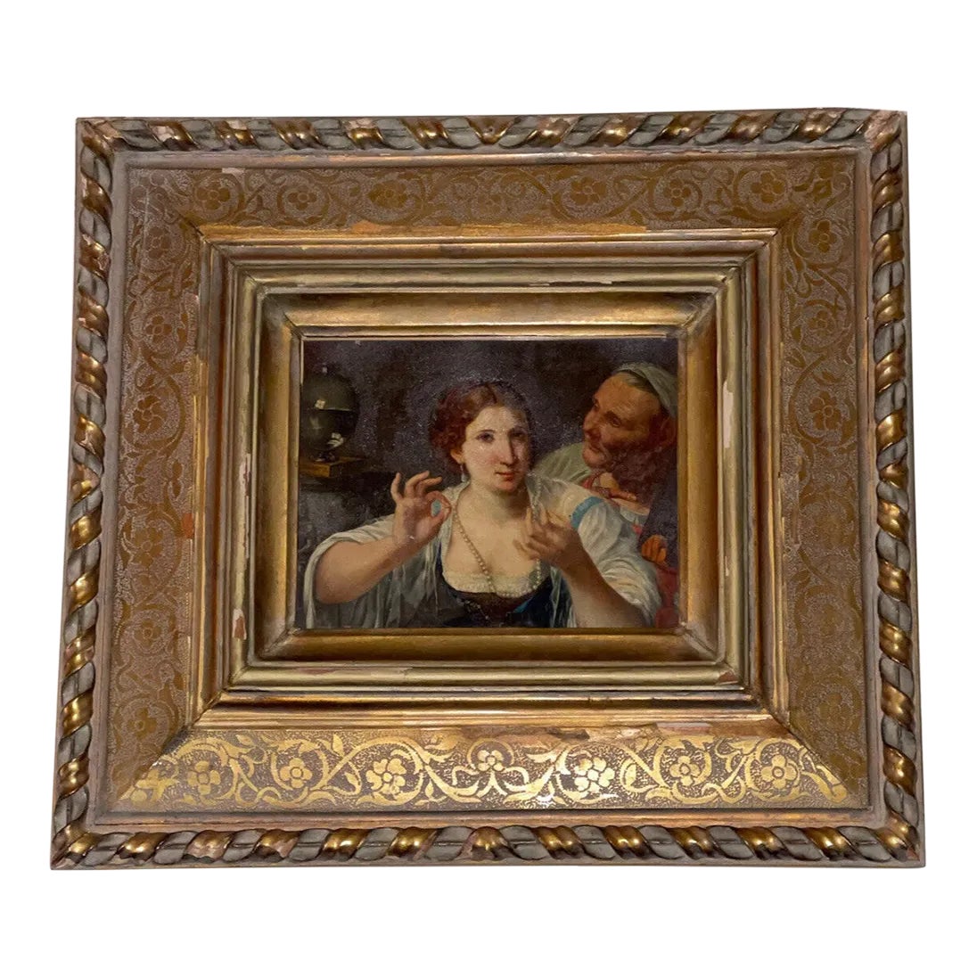 19th Century Grand Tour Oil Painting, Ignazio Curion 1828-1908, After ...