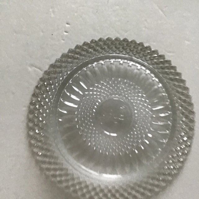 Glass Crystal Plates 1978 Fostoria Stratton Pattern Crystal Plates ...