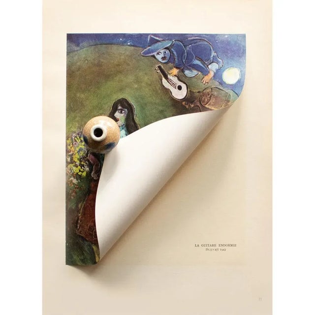 1947 After Marc Chagall, "The Sleeping Guitar" First Edition Period ...