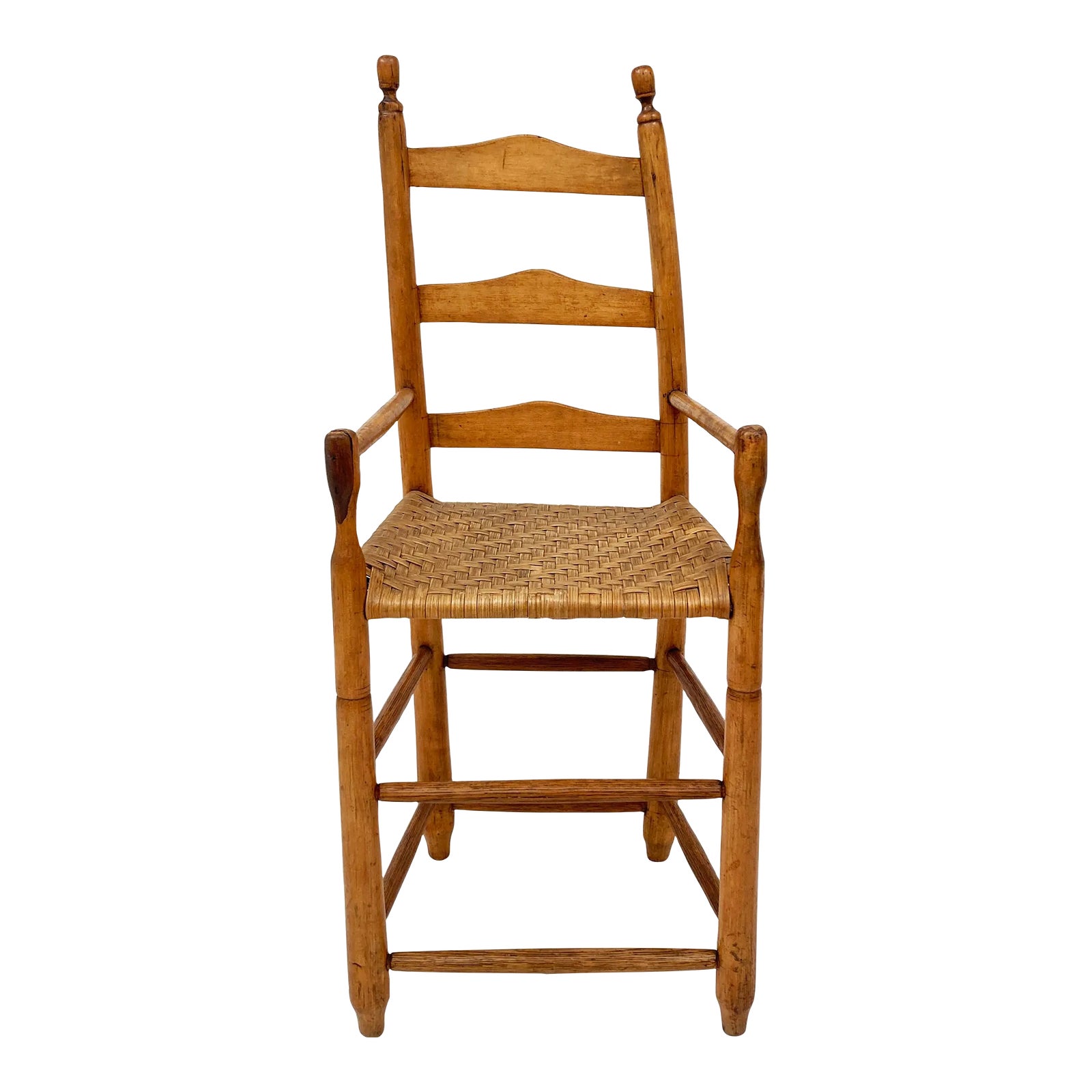 18th Century Kentucky Hard Rock Maple Chair | Chairish
