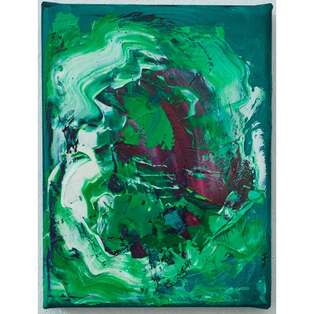 "Colourscape 52" Original Small Abstract Oil Painting by Simon Findlay ...