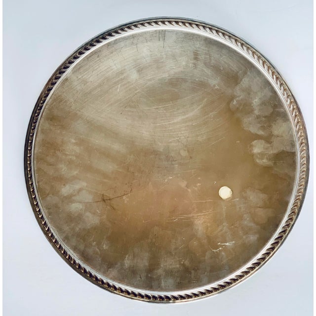 Vintage Wm. Rogers 671 Silverplate Round Reticulated Bar Serving ...