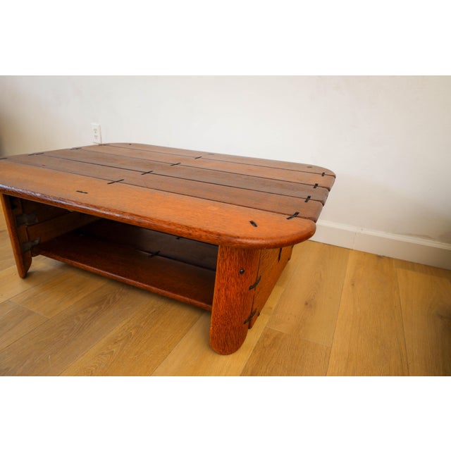 1990s Pacific Green Coffee Table | Chairish