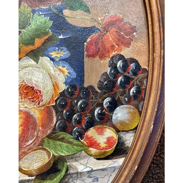 Pair of Late 19th C. French Still Life Paintings | Chairish