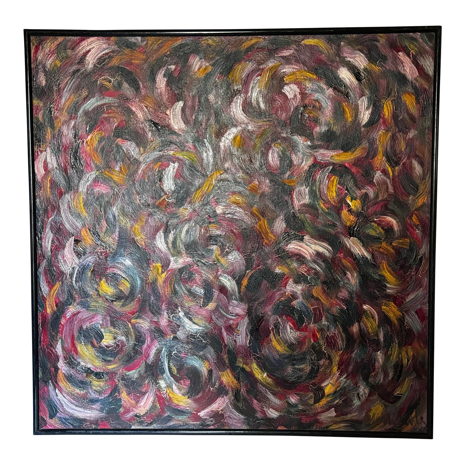 1990s Whirlpool of Choices Original Oil Painting by Monique Nichols ...