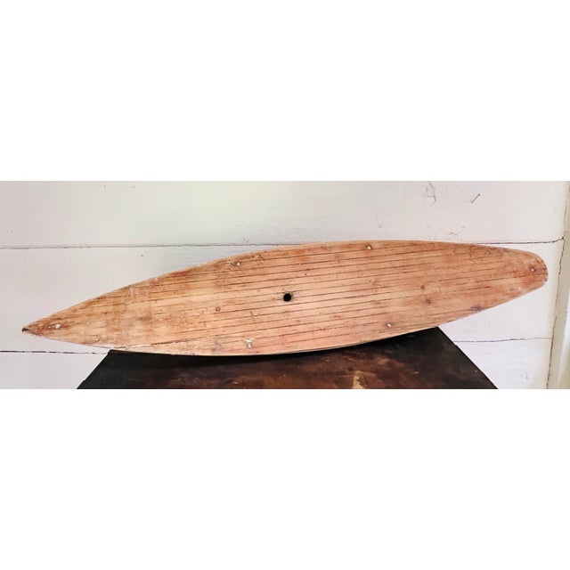 Late 19th Century Model Boat Hull | Chairish
