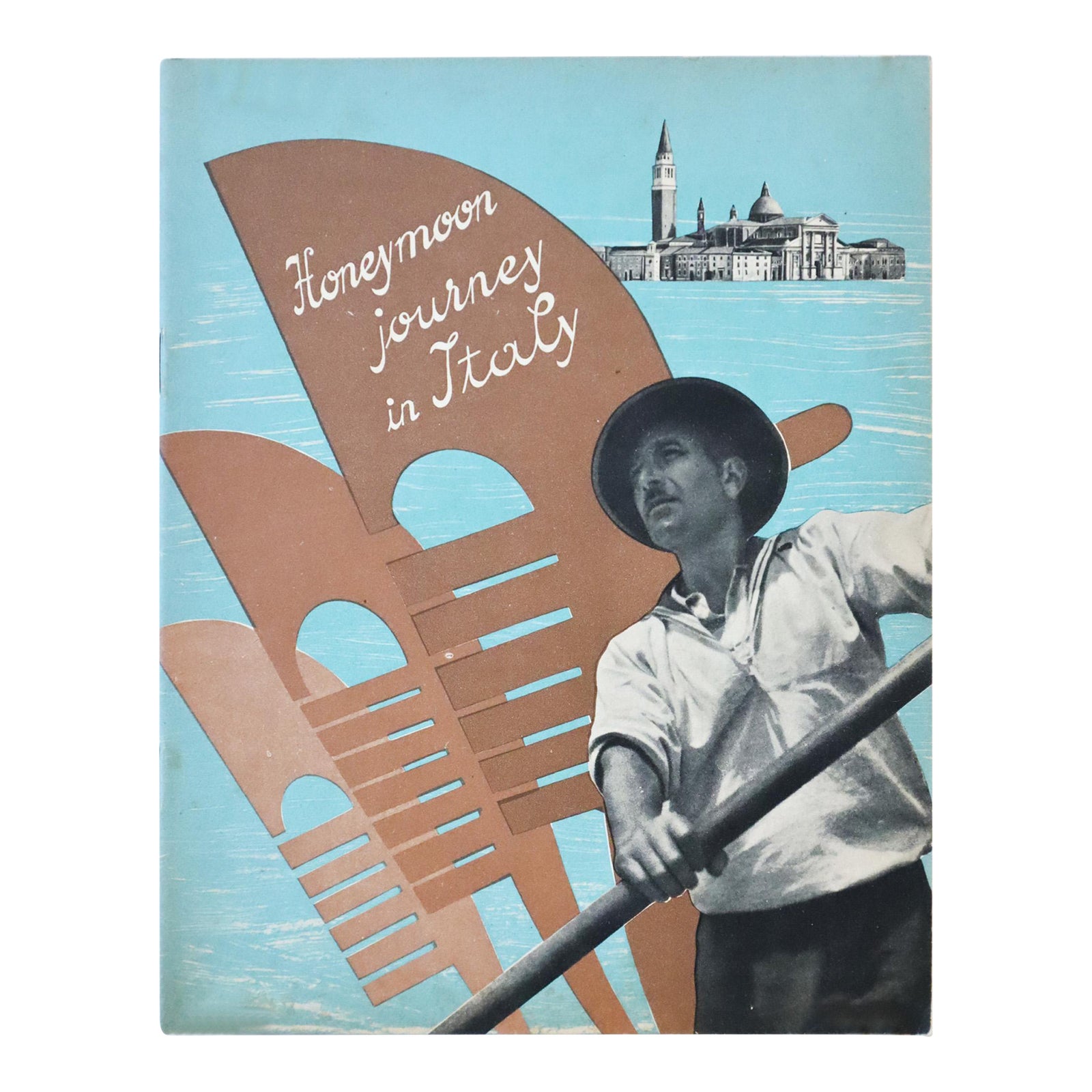 1937 Italian Travel and Tourism Pamphlet, Honeymoon Journey in Italy ...