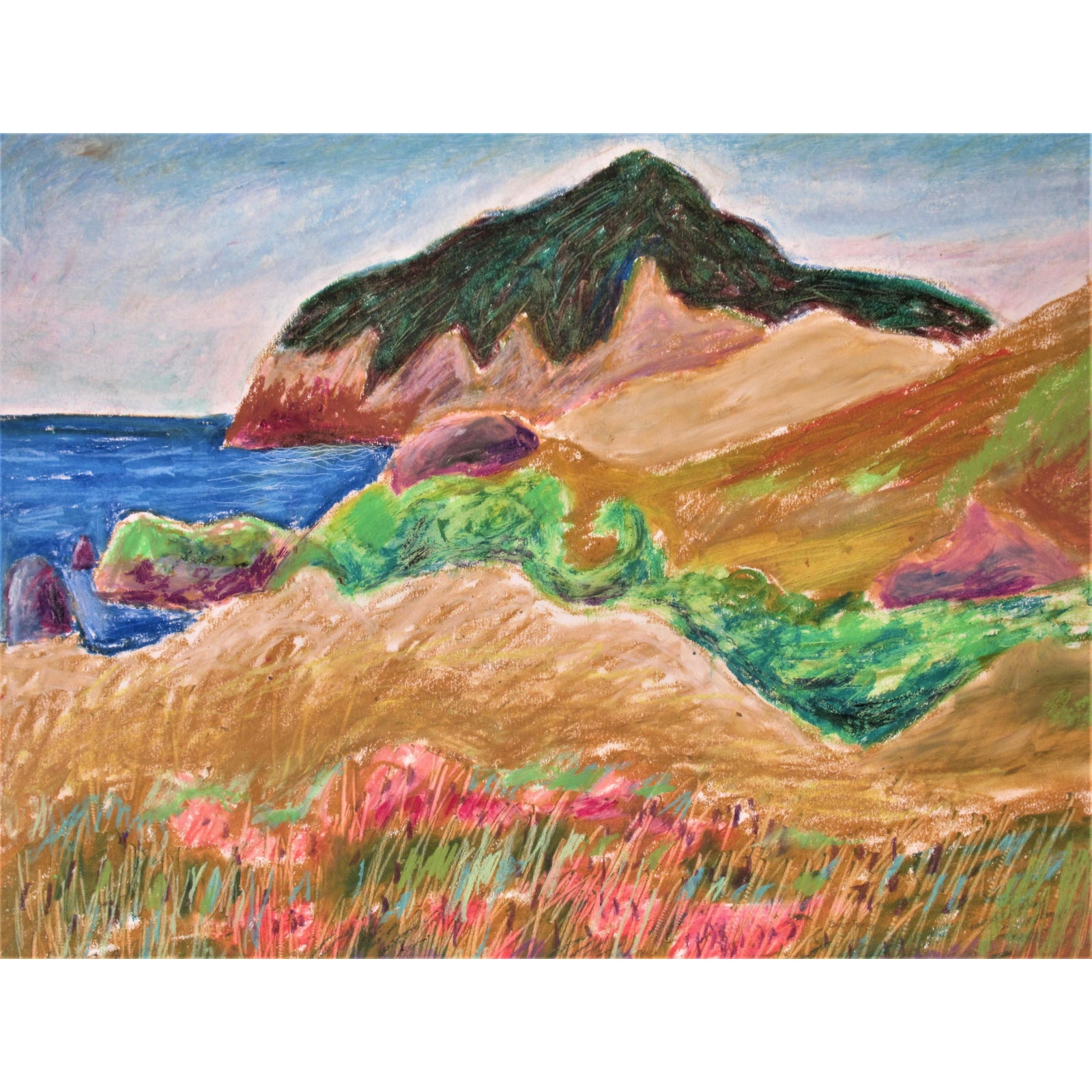 Bart Perry, Landscape II, Circa 1960 | Chairish