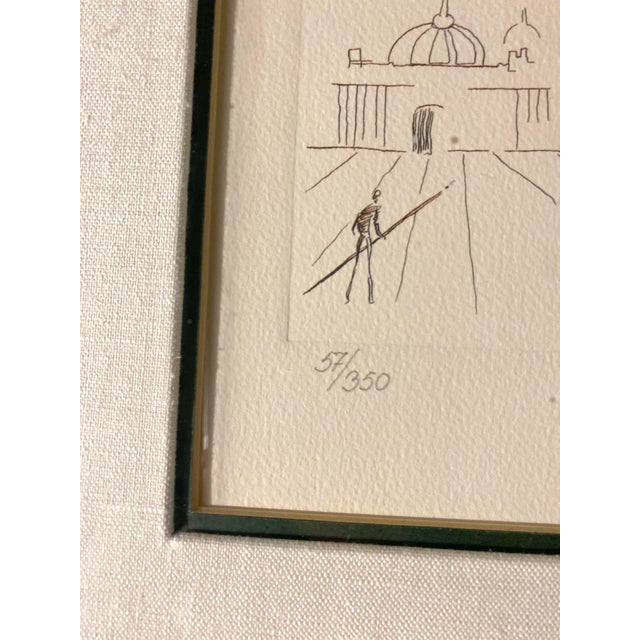 Salvador Dalí Limited Edition Tiger Lilies Print Hand Signed/Numbered ...