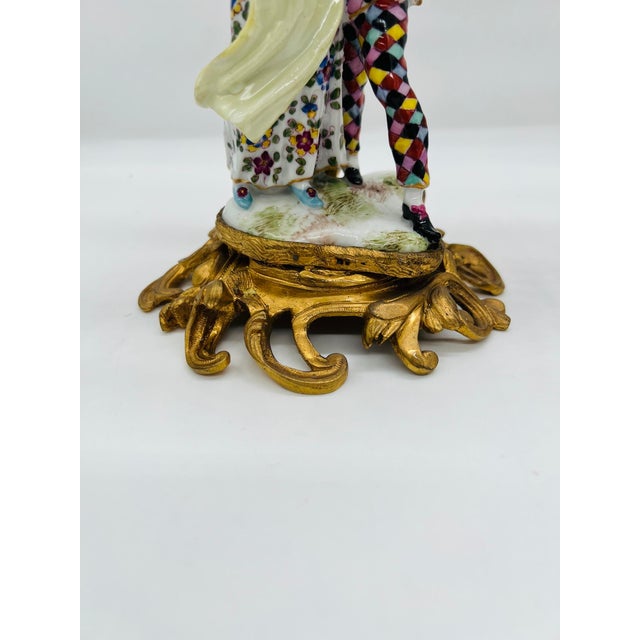 Pair, Louis XV Style Signed Gilt-Bronze & Samson Porcelain Floral ...