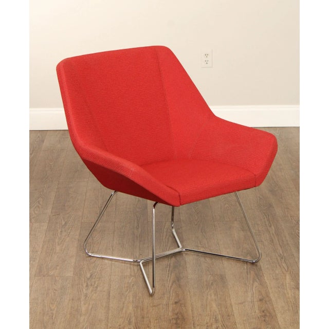 Keilhauer Mid Century Modern STyle Pair of 'Cahoots' Lounge Chairs ...