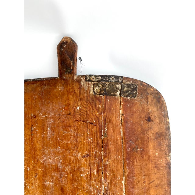 Oversized Rustic Turkish Breadboard Vintage Farmhouse | Chairish