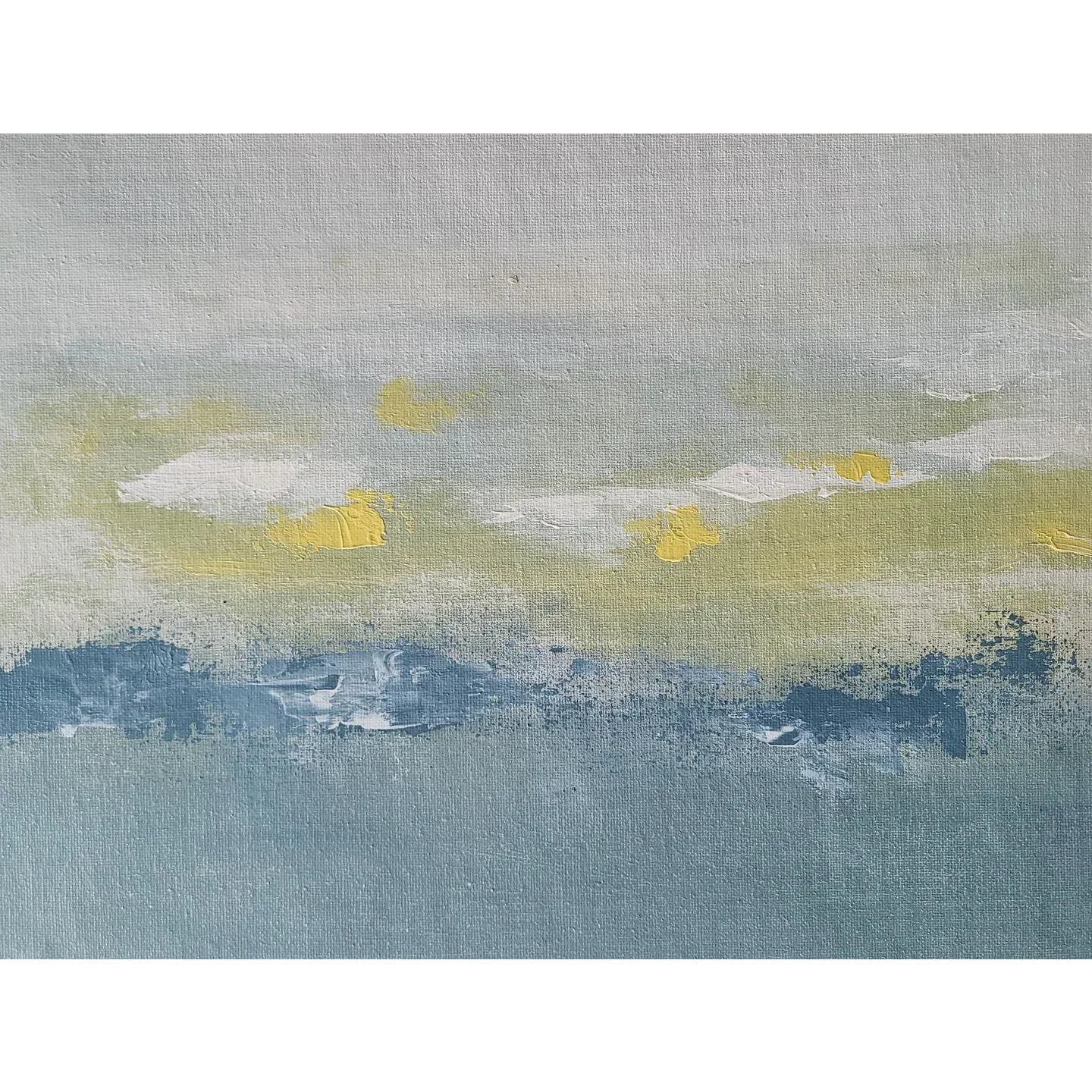 Original Art Contemporary Abstract Expressionist Landscape Acrylic ...