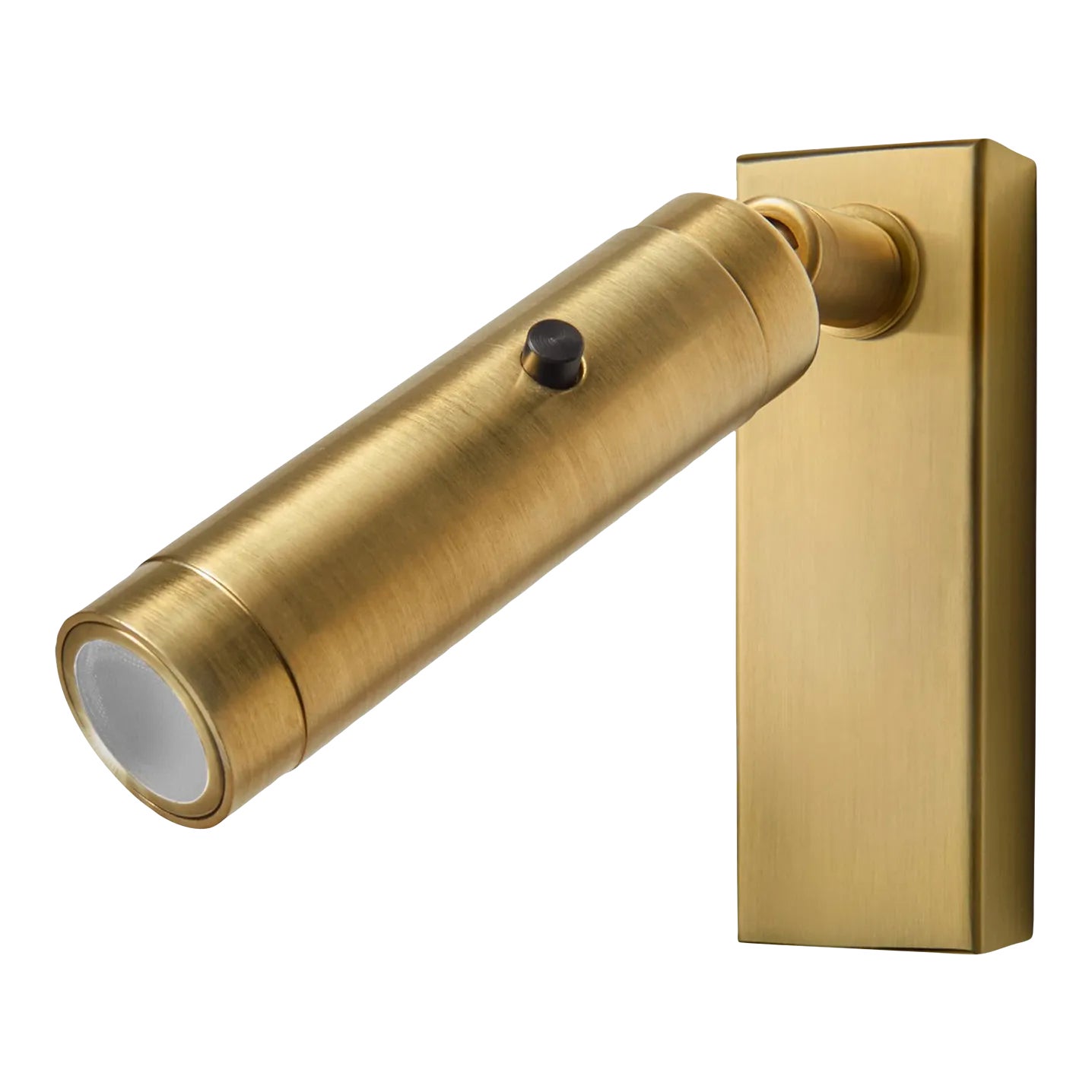 Brushed Brass Led Reading Light | Chairish