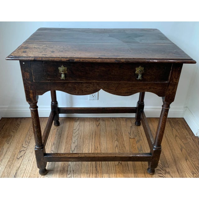 Late 19th Century Antique Early American Side Table | Chairish