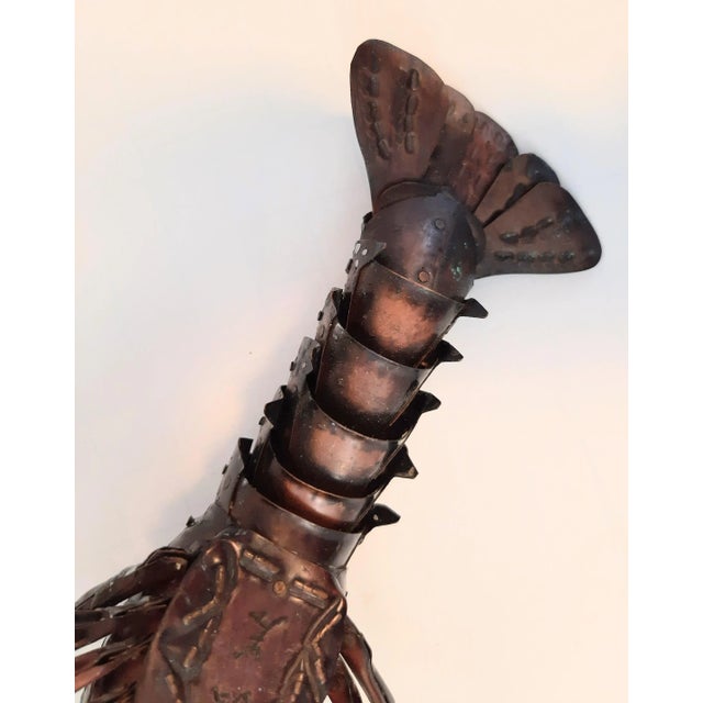 Vintage Chinoserie Okimono Bronze Reticulated Rock Lobsters Signed ...